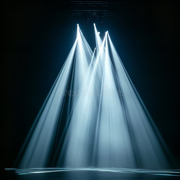 Stage lighting pattern stock illustration. Illustration of symmetry ...