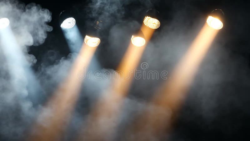 Stage Lighting with Smoky Effect Creates Dynamic Atmosphere for ...