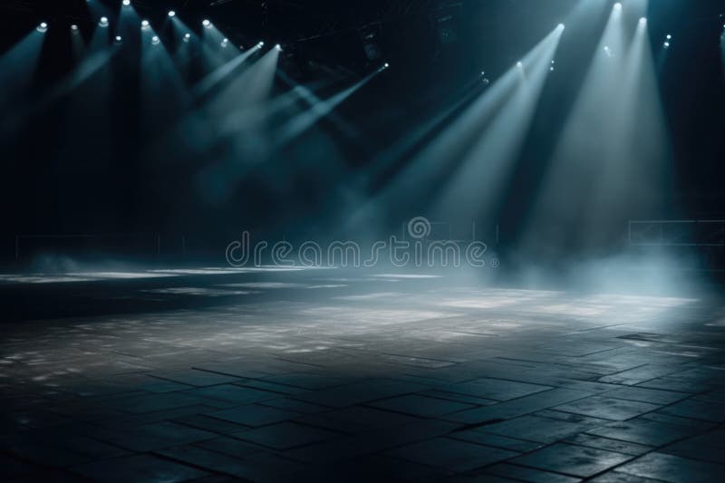 Stage Lighting stock illustration. Illustration of darkness - 277647015