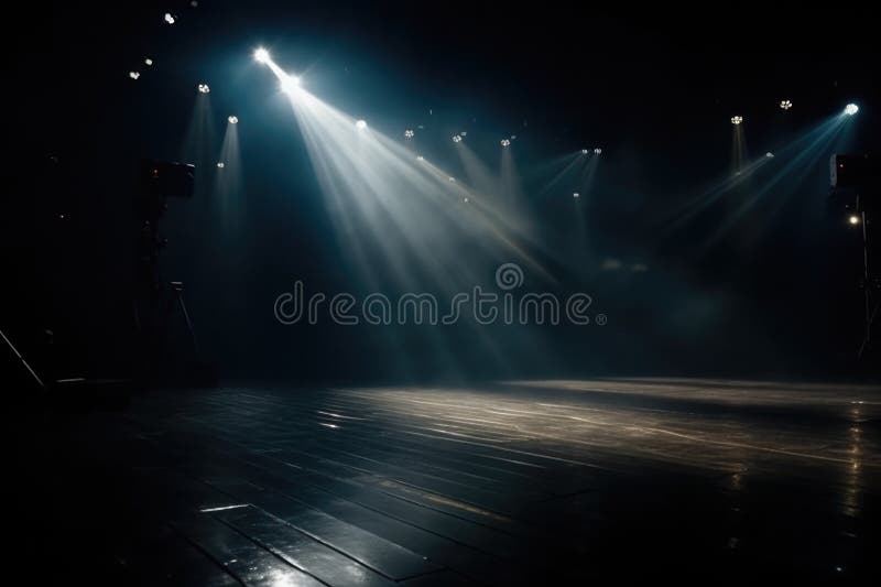 Stage Lighting stock illustration. Illustration of white - 277647026