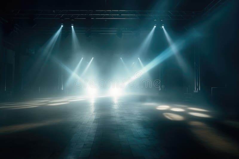 Stage Lighting stock illustration. Illustration of midnight - 277647034