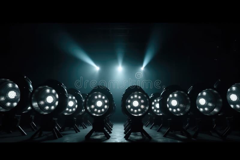 Stage Lighting stock illustration. Illustration of darkness - 277647110