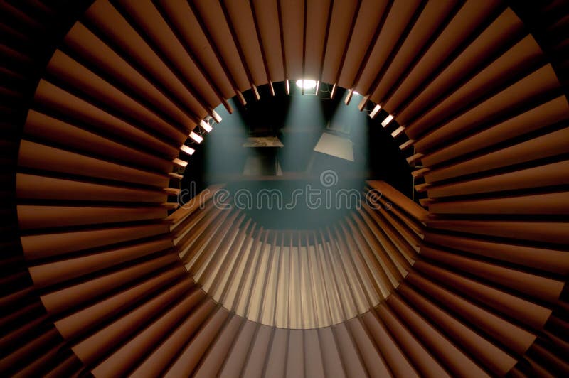 Stage Lighting System Under Roof Stock Photo - Image of lighting ...