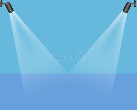 Stage lights stock vector. Illustration of decoration - 11123442