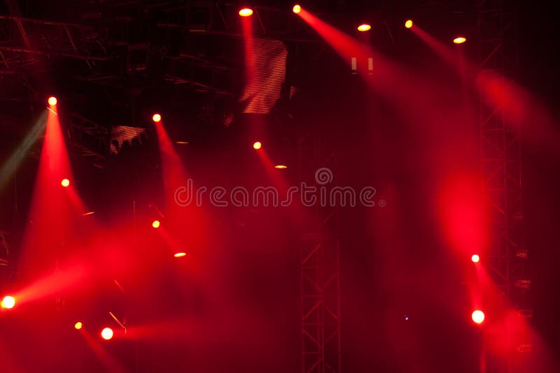 Stage lights stock photo. Image of spotlight, performance - 18252736