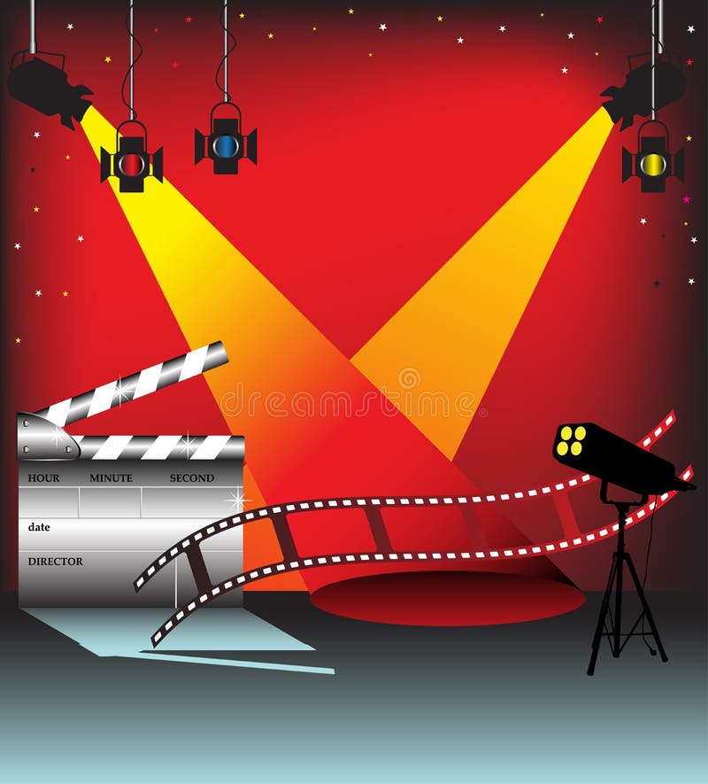 Lights Camera Action Stock Illustrations – 809 Lights Camera Action ...