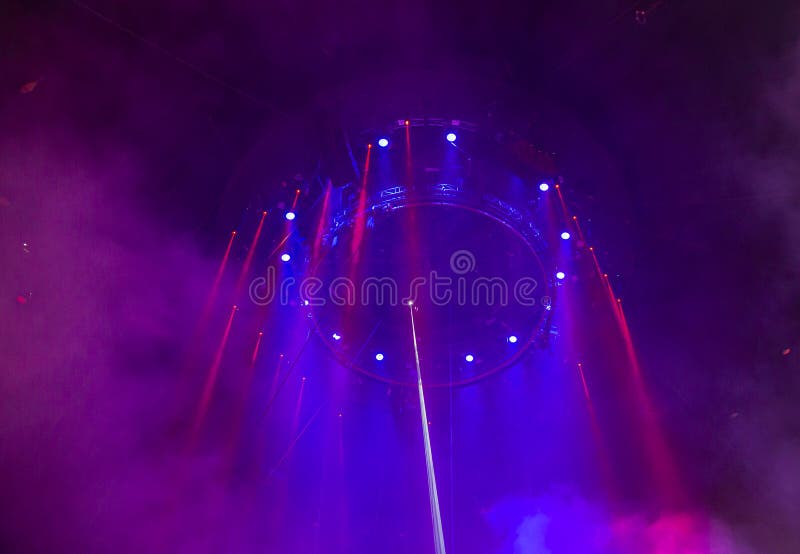 Stage Lights. Concert Light Circus Illumination Stock Image - Image of ...