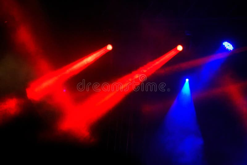 Concert light show stock image. Image of blue, lighting - 100133313
