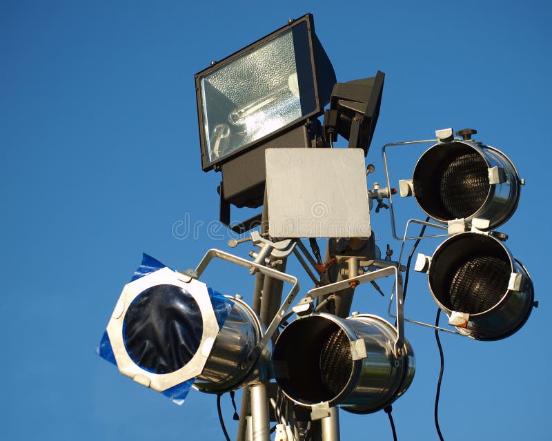 Stage Lights and Effects stock photo. Image of show, plugs - 16312532