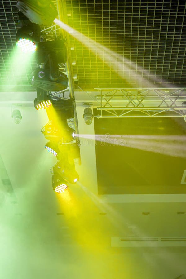 Stage Lights. Concert Light Stock Image - Image of color, party: 191208383