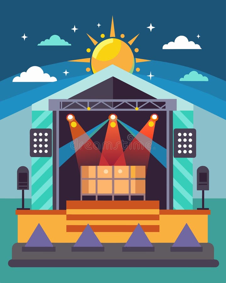 Unforgettable Concerts Stock Illustrations – 14 Unforgettable Concerts ...