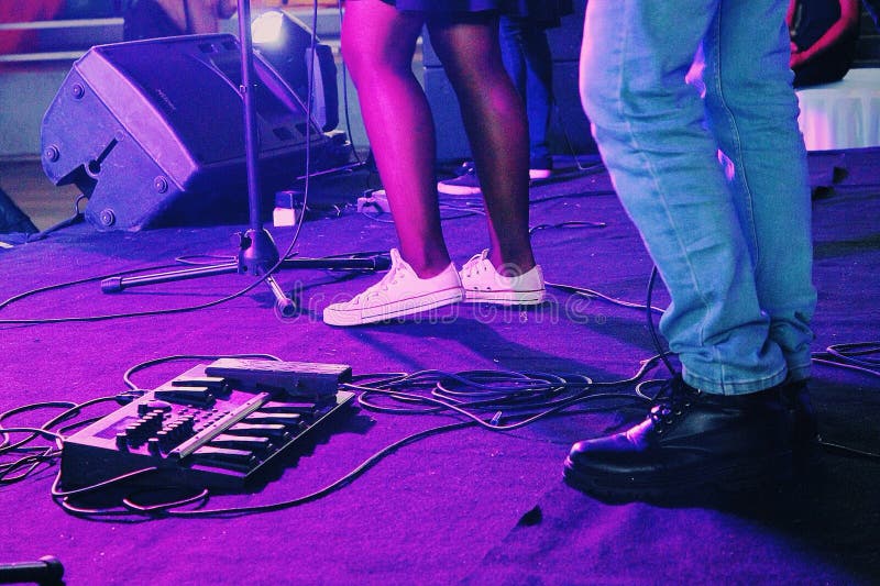 On stage editorial photo. Image of stage, festival, music - 66560881