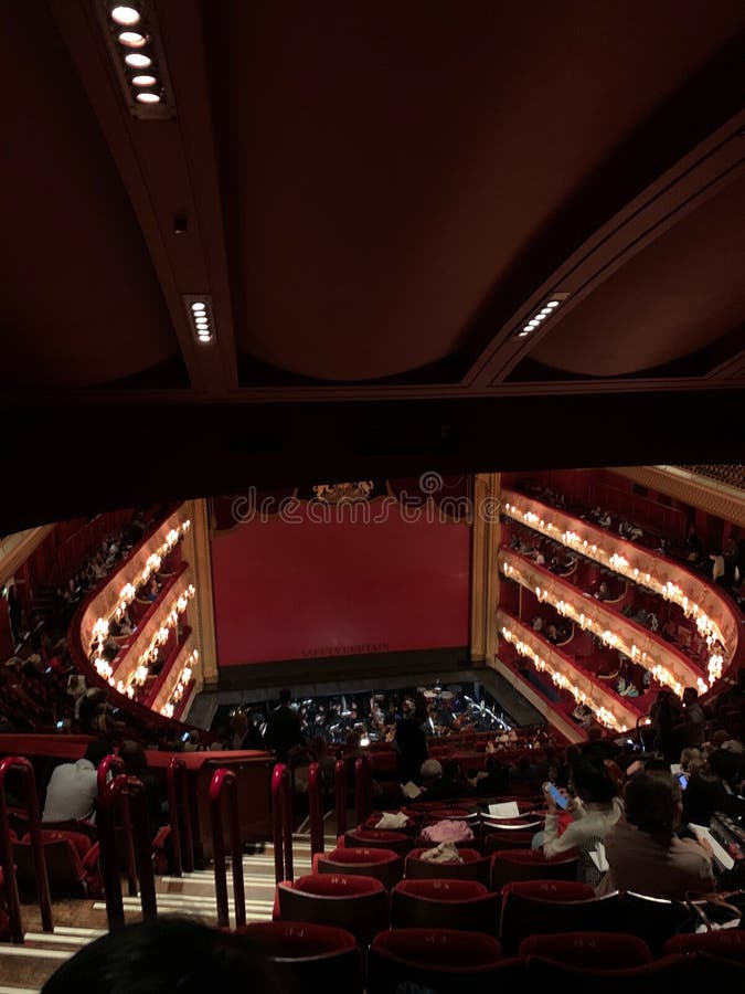 Orchestra Pit of the Royal Opera House, London, England Editorial Image ...
