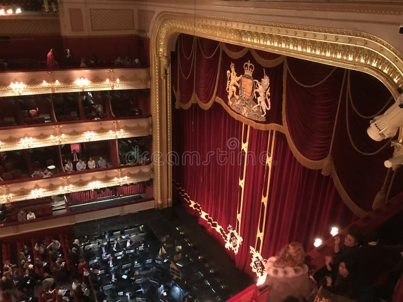 Orchestra Pit of the Royal Opera House, London, England Editorial Image ...