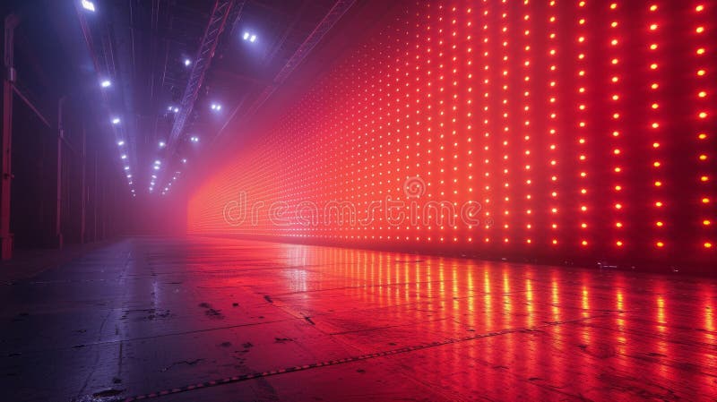 Stage Pixel Texture Backdrop with a Board Wall Stage. Projector Screen ...