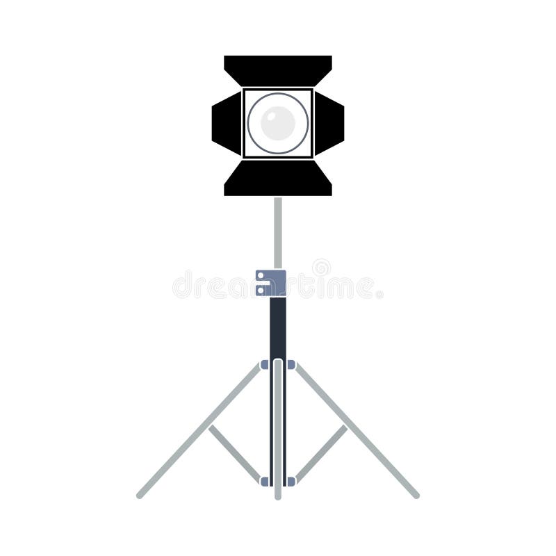 Projector Icon, Cartoon Style Stock Vector - Illustration of business ...