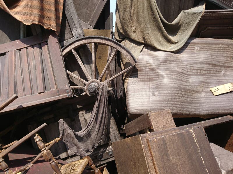 Stage Props Wood and Canvas Texture Stock Image - Image of morning ...