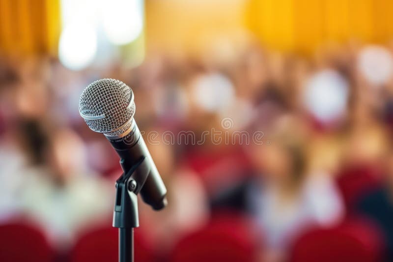 Stage-ready Mic: Perfect for Talk-shows, Stand-ups, and Conferences. a ...