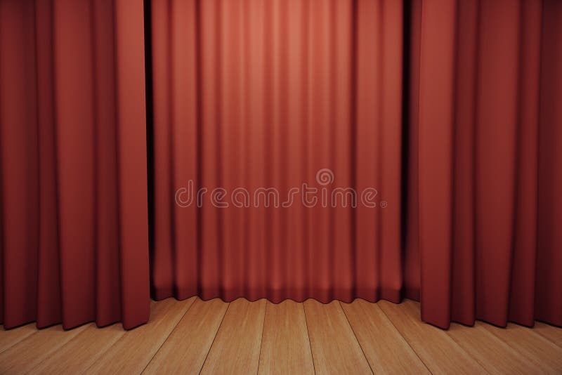 Stage Red Scenes Wooden Floor Stock Photos - Free & Royalty-Free Stock ...