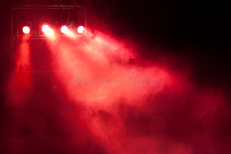 Stage red spot light stock image. Image of performance - 19808837