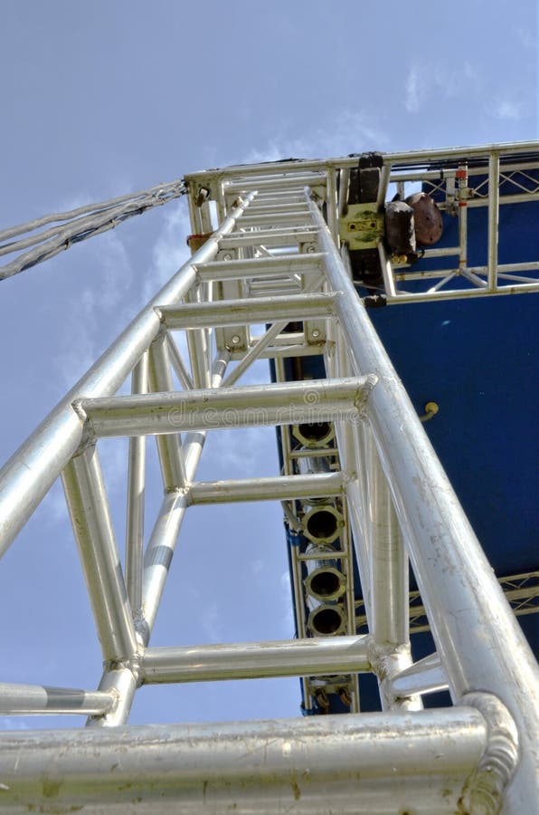 Stage rigging stock photo. Image of tall, tarpaulin, electrical - 22725858