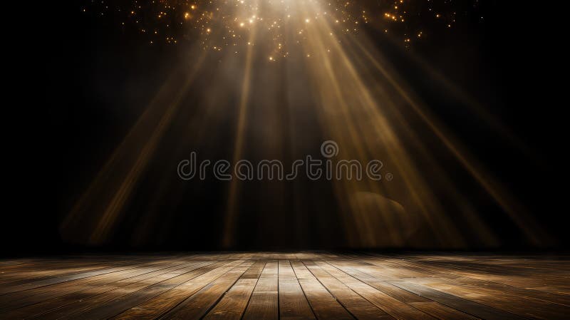 Stage Spot Light Background Stock Illustration - Illustration of ...
