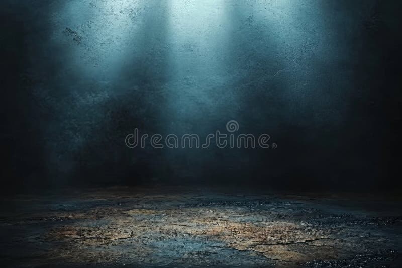 Stage Spotlight Divine Light Rays Isolated Black Background Stock ...