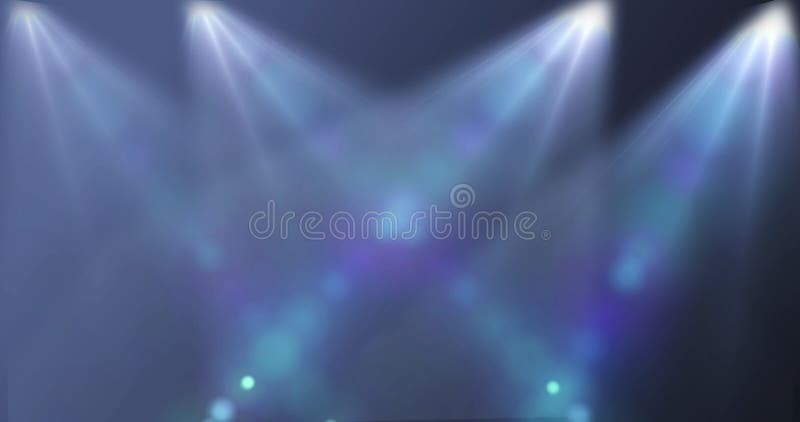 Stage Spotlight Moving Loopable Overlay Template Clip 4K. Stock Footage ...