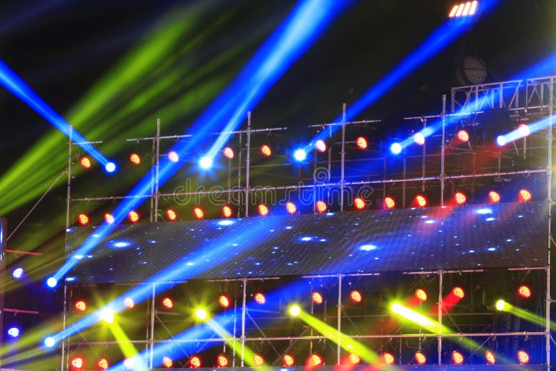 The stage spotlight stock image. Image of celebration - 175568289