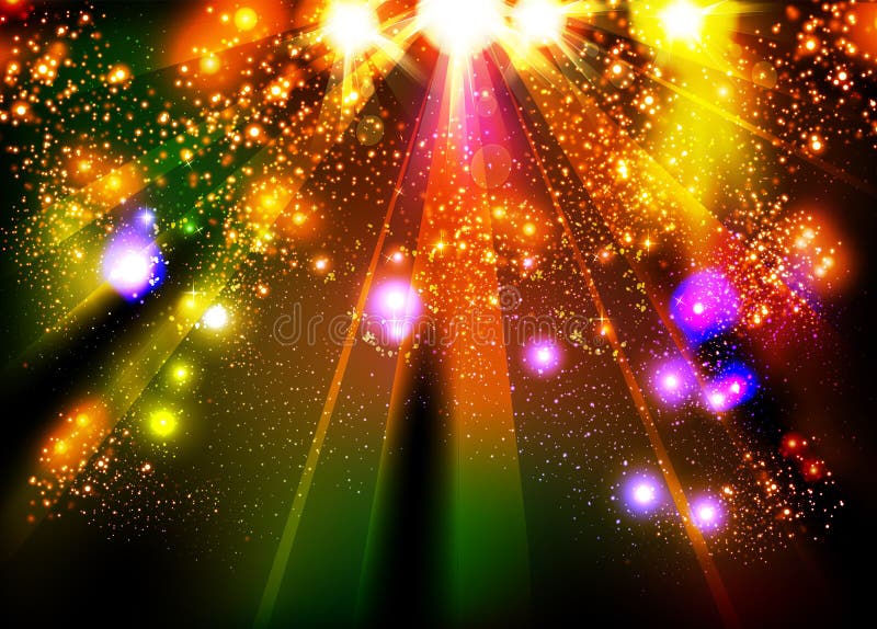 Stage Spotlight stock vector. Illustration of empty, effects - 31872785