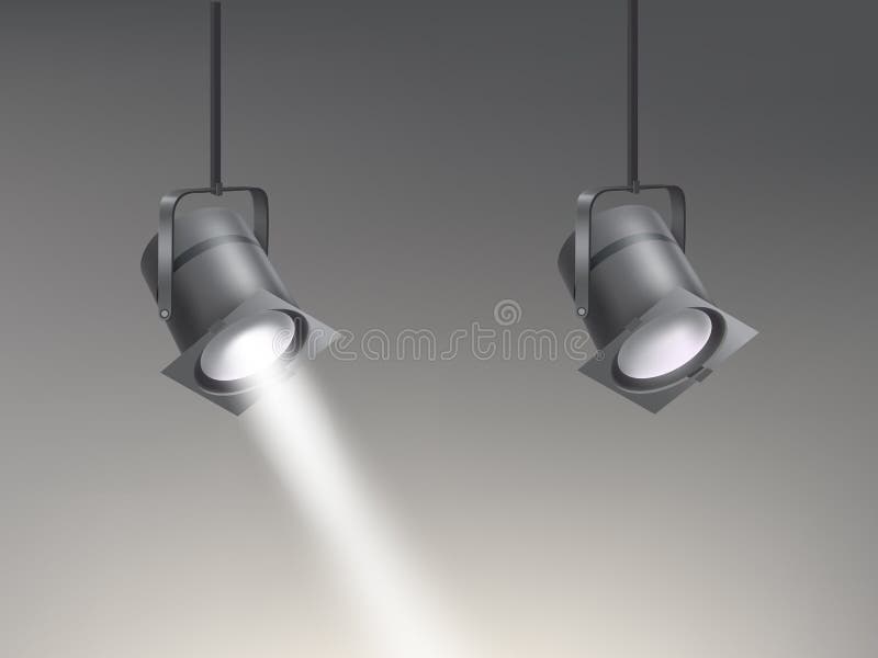 Powerful Spotlights Stock Illustrations – 28 Powerful Spotlights Stock ...