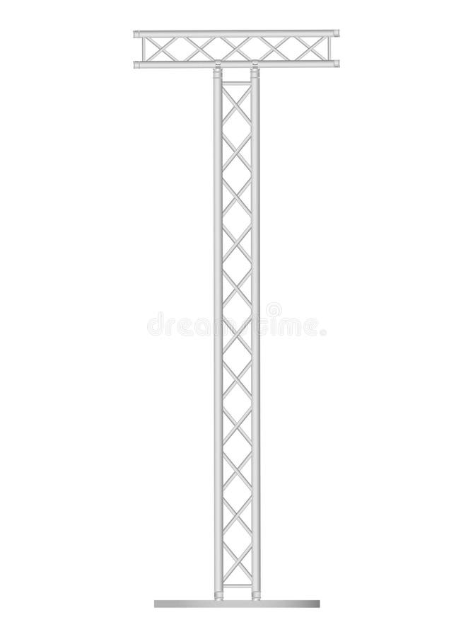 Stage Truss Frame,Speaker Cabinet Hanging Truss Stock Vector ...