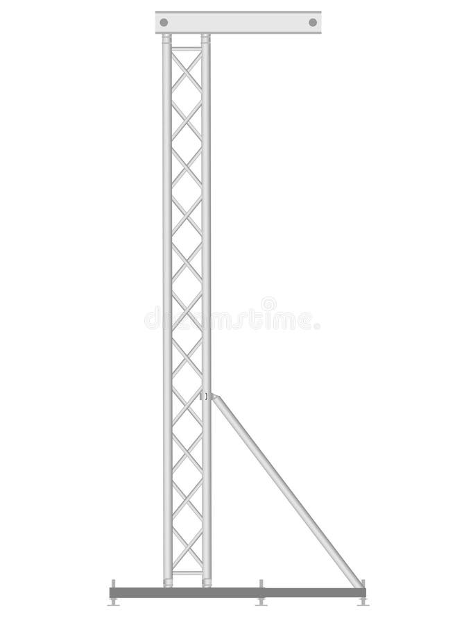 Stage Truss Frame,Speaker Cabinet Hanging Truss Stock Vector ...