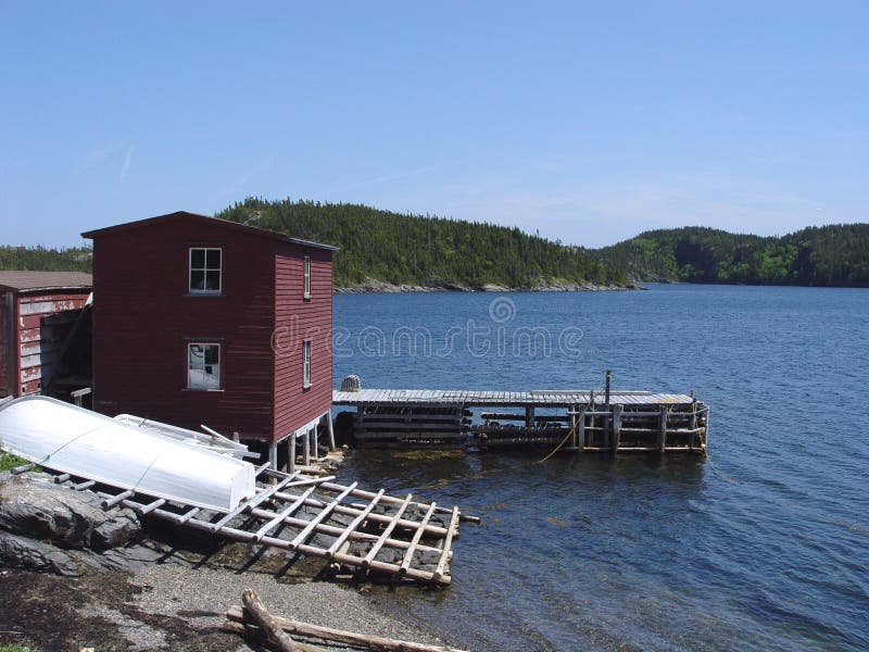 Fishing Stages stock photo. Image of buildings, concepts - 3026