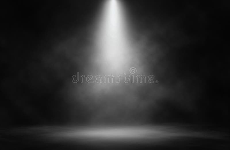 Stage White Smoke Spotlight. Stock Image - Image of spotlight, festival ...