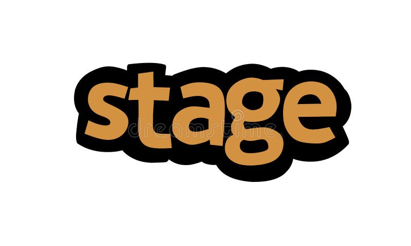 Stage Writing Stock Illustrations – 1,457 Stage Writing Stock ...