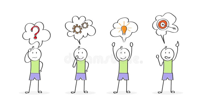 Stages of Business Implementation, Startup, Problem Solving. Cartoon ... Stages of Business Implementation, Startup, Problem Solving. Cartoon ...