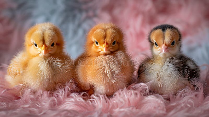 Stages of Chicken Hatching. Newborn Baby Cute Chick Stock Photo - Image ...