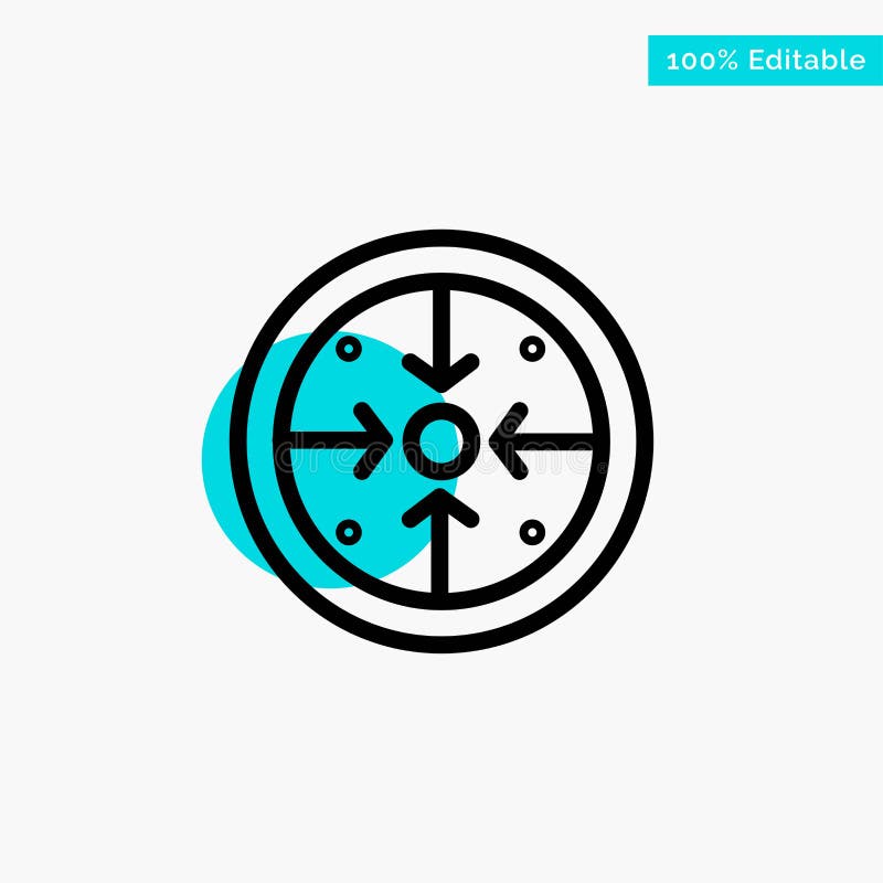 Stages, Goals, Implementation, Operation, Process Turquoise Highlight ...