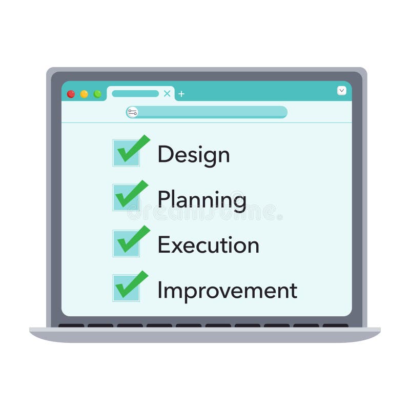Stages of Quality Control Educational Business Illustration Graphic ...