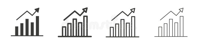 Stagflation Icon Vector Set on White Background Stock Vector ...