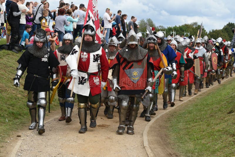 Polish Knights are Boldly Going To the Battlefield Editorial Stock ...