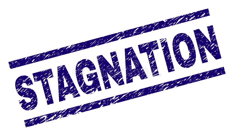 Grunge Textured STAGNATION Stamp Seal Stock Vector - Illustration of ...