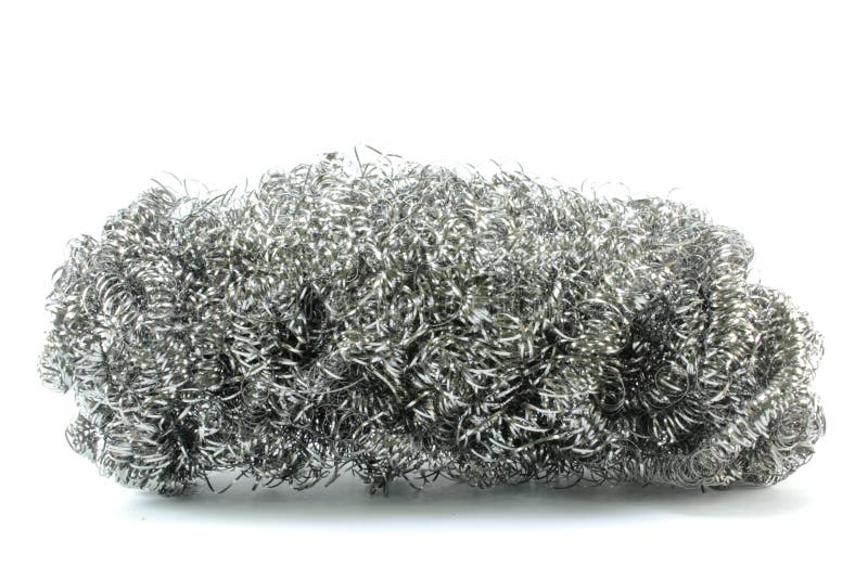 Stahlwollen. stockfoto. Bild von stahlwollen - 13969954