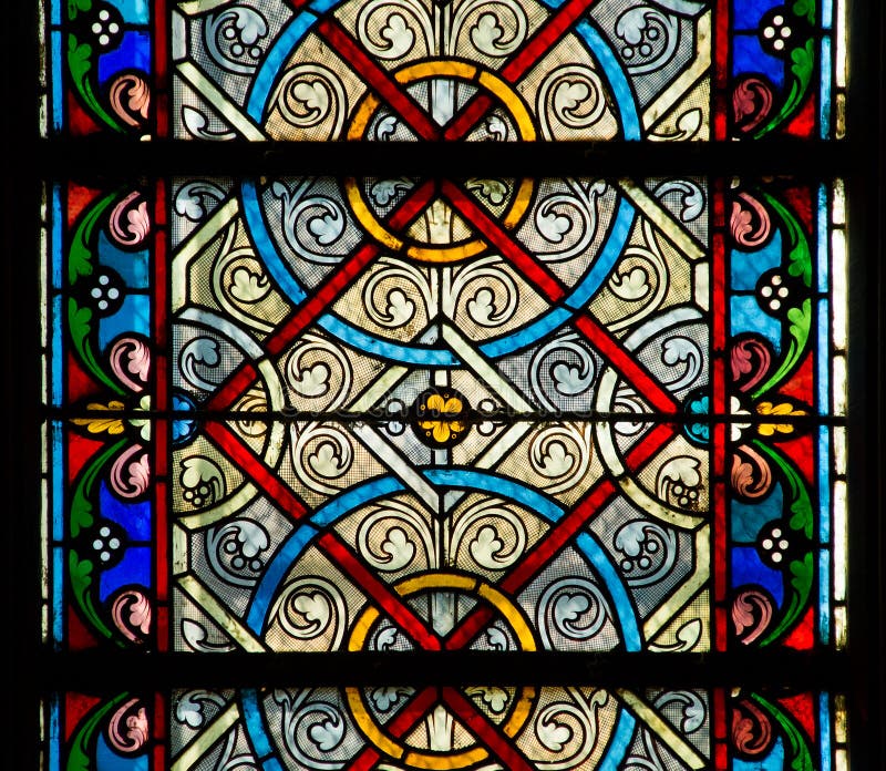 Church Stained Glass Texture