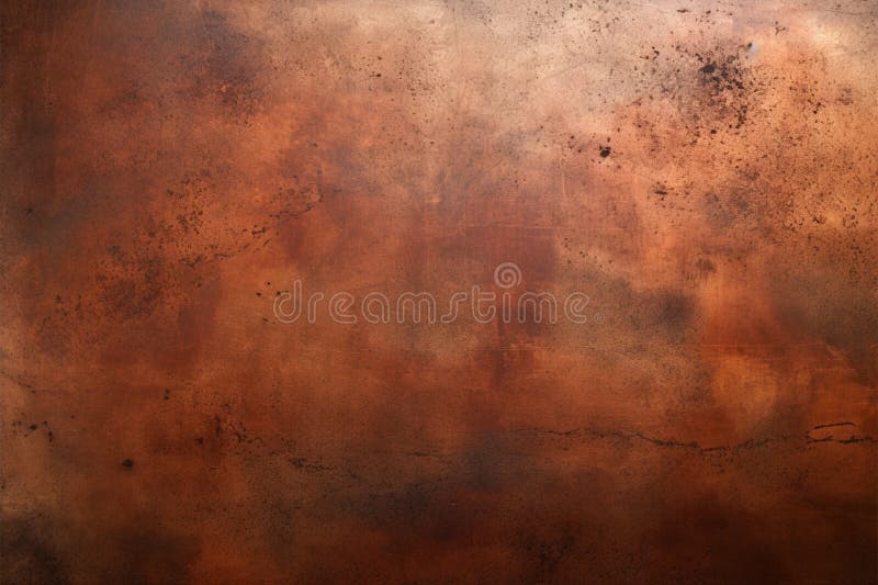 Stained Copper Metal Surface Texture, Creating a Rustic, Weathered ...