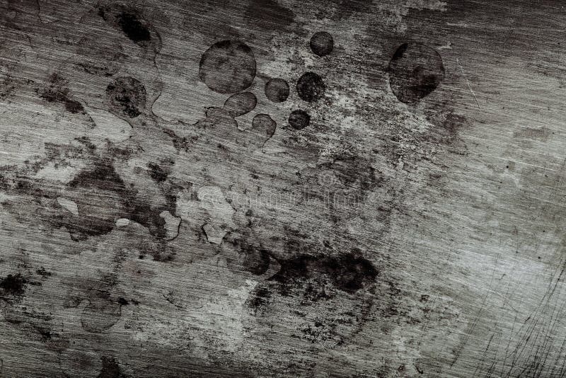 Stained Dirty Metal Surface Background Stock Image - Image of messy ...