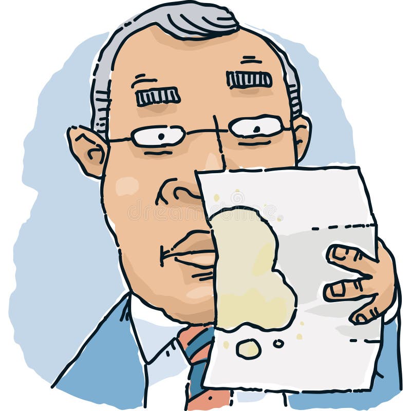 Stained Document stock illustration. Illustration of businessman - 41557699