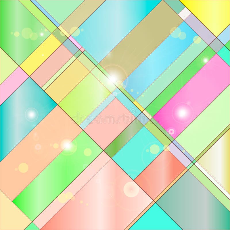 Stained glass stock vector. Illustration of glare, angle - 147272561