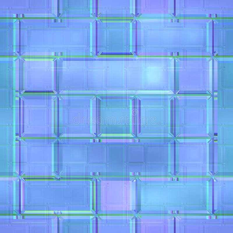 Stained Glass Background. Seamless Pattern Stock Illustration ...